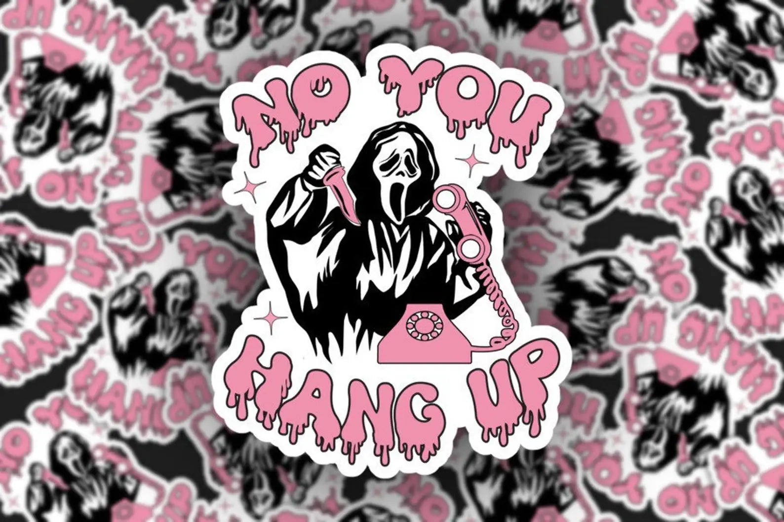 Ghostface Sticker – The Cosmic Exchange