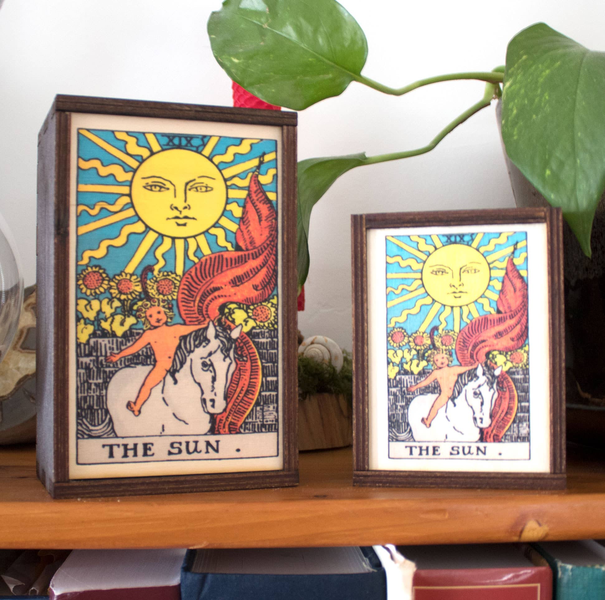 Tarot - 19 - The Sun Full Color Stash Box – The Cosmic Exchange